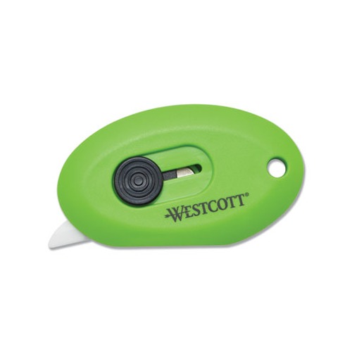 Westcott Compact Safety Ceramic Blade Box Cutter - ACM16474 - Shoplet.com