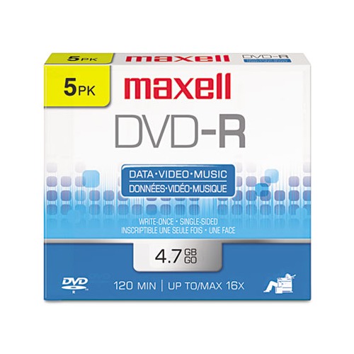 Maxell DVD-R Discs - MAX638002 - Shoplet.com