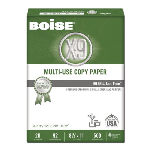 Boise X-9 Multi-Use Copy Paper - CASOX9001JR - Shoplet.com