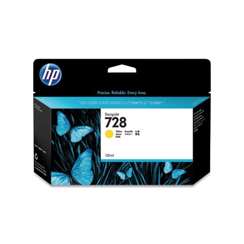 HP 728 F9J65A Yellow Original Ink Cartridge - HEWF9J65A - Shoplet.com