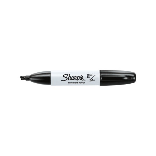 Sanford Sharpie Chisel Point Permanent Markers - 38201 - 652-38201 ...