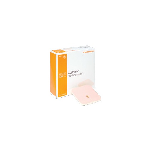Smith & Nephew ALLEVYN Tracheostomy Non-Adhesive Apertured ...