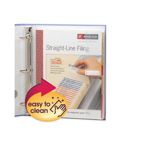Smead Poly Ring Binder Pockets - SMD89500 - Shoplet.com