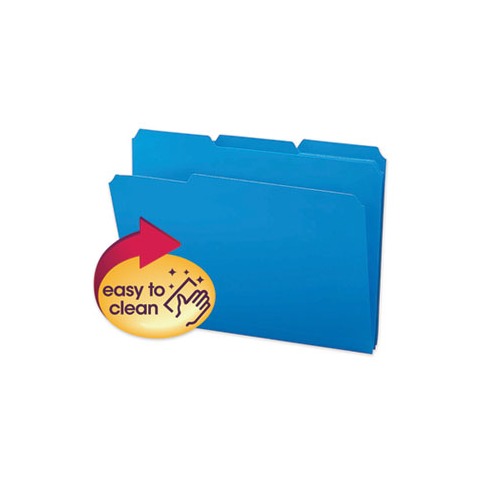 Smead Top Tab Poly Colored File Folders - SMD10503 - Shoplet.com Smead Top Tab Poly Colored File Folders - SMD10503 - Shoplet.com