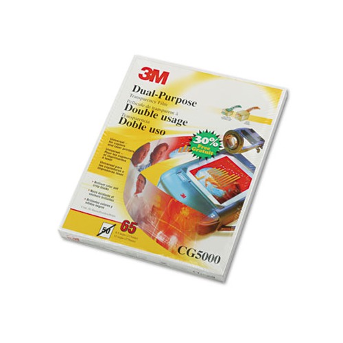 3m Dual-Purpose Transparency Film - MMMCG5000 - Shoplet.com