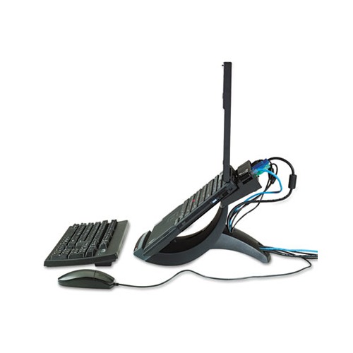 3m Vertical Notebook Computer Riser with Cable Management - MMMLX550 ...