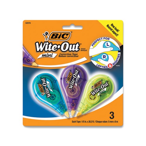 BIC Wite-Out Brand Mini Correction Tape - BIC24373270 - Shoplet.com