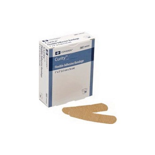 Curity Fabric Adhesive Bandage 1 x 3 Inch - 6844101 - Shoplet.com