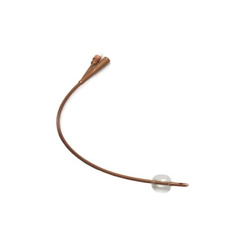 Cardinal Health-pr Dover 2-Way Silver-Coated Silicone Foley Catheter 18 ...