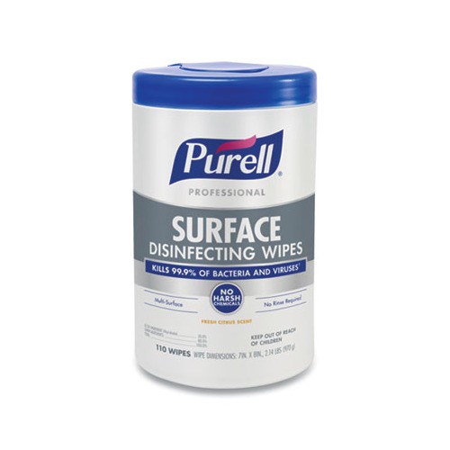 Purell Professional Surface Disinfecting Wipes - GOJ934206CT - Shoplet.com