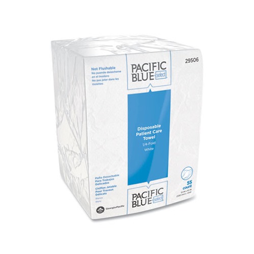 Georgia Pacific Blue Select Disposable Patient Care Washcloths ...