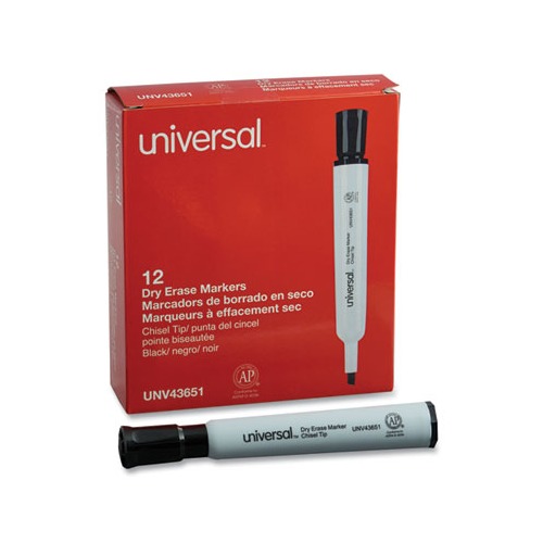 Universal Dry Erase Marker - UNV43651 - Shoplet.com