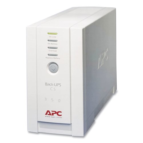 Apc BK350 Back-UPS CS Battery Backup System - APWBK350 - Shoplet.com
