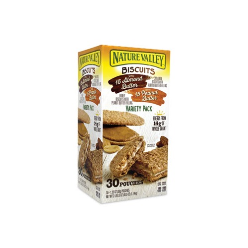 General Mills Biscuits Cinnamon with Almond Butter/Honey with Peanut ...