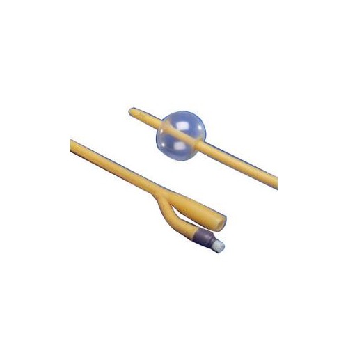 Coloplast Inc Cysto-Care Folysil 2-Way Silicone Foley Catheter 20 Fr 30 ...
