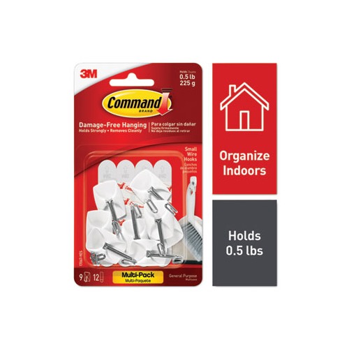 Command Communications, Inc General Purpose Wire Hooks Multi-Pack ...