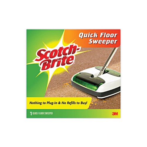 Scotch-brite Quick Floor Sweeper - MMMM007CCW - Shoplet.com