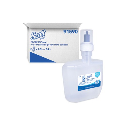 Scott Pro Moisturizing Foam Hand Sanitizer - KCC91590 - Shoplet.com