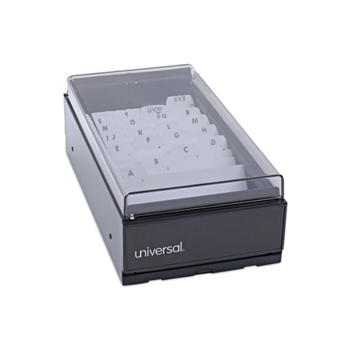 Universal Business Card File - UNV10601 - Shoplet.com