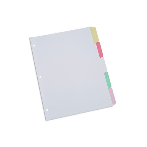 Universal Deluxe Write-On/Erasable Tab Index - UNV20816 - Shoplet.com