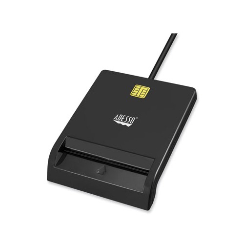 ADESSO INC SCR-100 Smart Card Reader - ADESCR100 - Shoplet.com