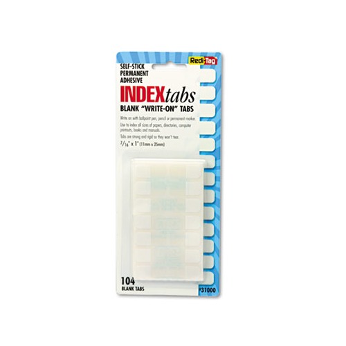 Redi-tag Legal Index Tabs - RTG31000 - Shoplet.com
