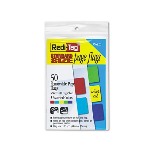 Redi-tag Removable Page Flags - RTG76820 - Shoplet.com