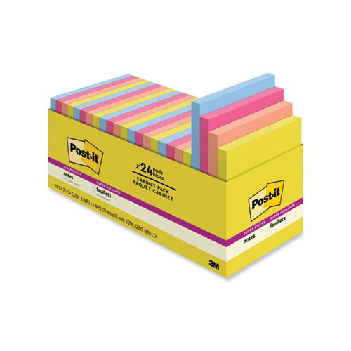 Post-it Note Pads in Summer Joy Collection Colors - MMM65424SSJOYCP ...