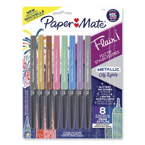 Paper Mate Flair Metallic Porous Point Pen - PAP2134319 - Shoplet.com