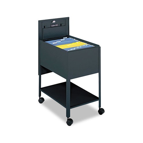Safco Extra-Deep Locking Mobile Tub File - SAF5363BL - Shoplet.com