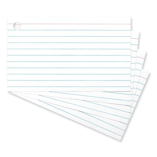 Universal Ring Index Cards - UNV47300 - Shoplet.com