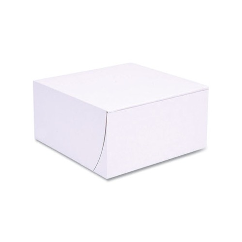 Southern Champion Tray White One-Piece Non-Window Bakery Boxes ...