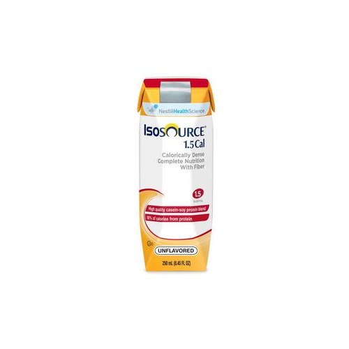 Nestle Isosource 1.5 Cal Complete Un-Flavored Flavor Liquid Food 250mL ...