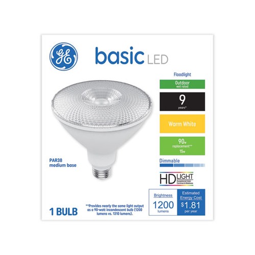 Ge Healthcare Basic LED Dimmable Outdoor Flood Light Bulbs - GEL48266 ...