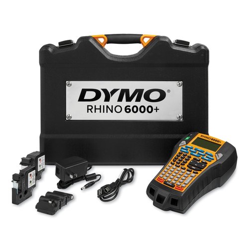 Dymo Rhino 6000 Industrial Label Maker with Carry Case - DYM2122499 ...