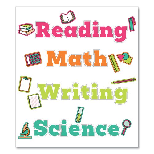 Carson Dellosa Wall Signs for Core Subjects - CDP110570 - Shoplet.com