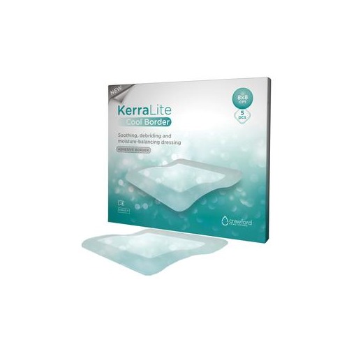 Kci-usa KerraLite Cool Border Hydrogel Sheet Cover Dressing Combination ...