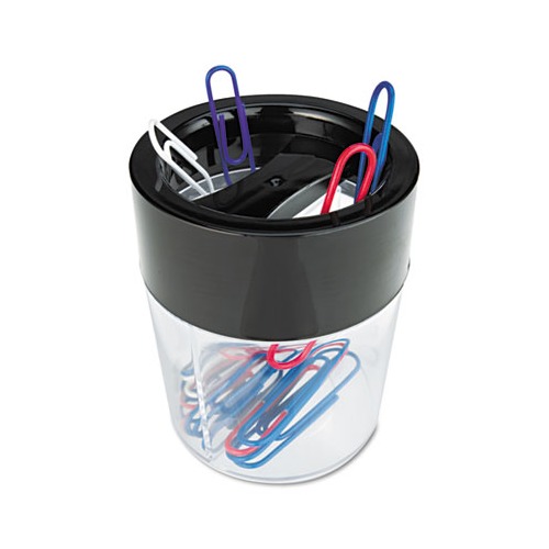 Universal Round Magnetic Clip Dispenser - UNV08126 - Shoplet.com