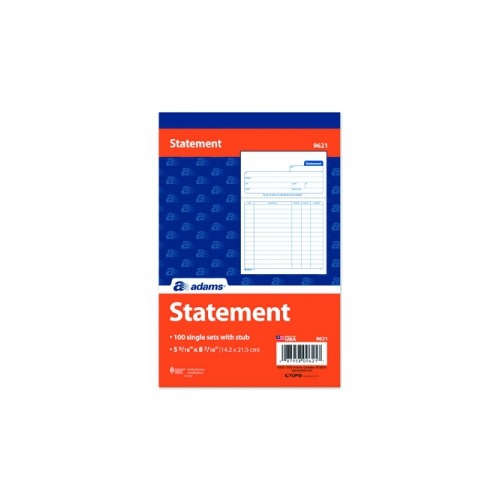 Adams Statement Book - ABF9621ABF - Shoplet.com