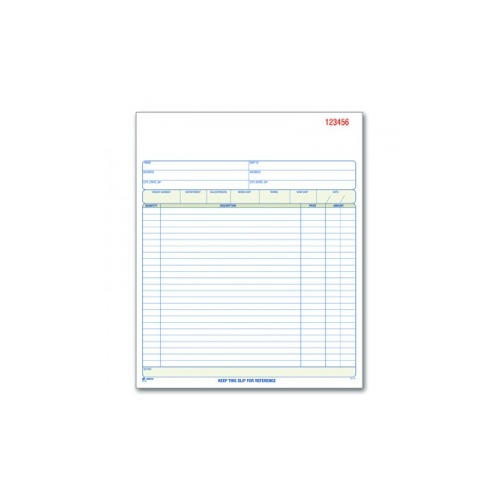 Adams Sales Order Book - ABFTC8100 - Shoplet.com