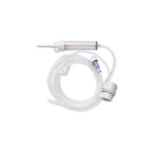 Vygon Usa 84" Administration Set With Universal Spike Drip Chamber - ADVKS1222 - Shoplet.com