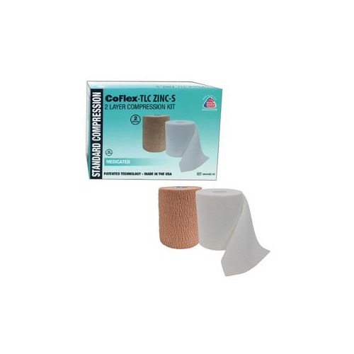 Andover Healthcare Inc CoFlex TLC Zinc Standard Compression, 3 ...