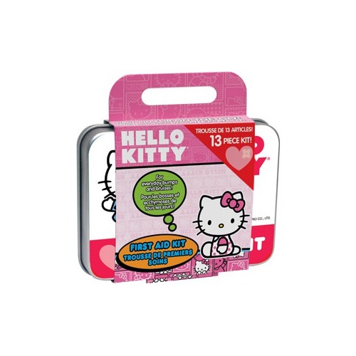 Cosrich Group Inc. Hello Kitty First Aid Kit, 13 Piece - COSHK5105C ...