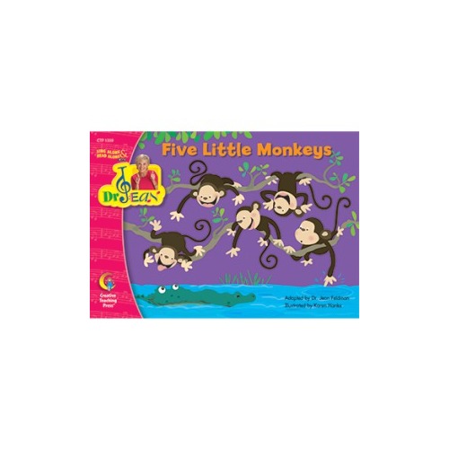 FIVE LITTLE MONKEYS SING ALONG/READ - CTP1359 - Shoplet.com