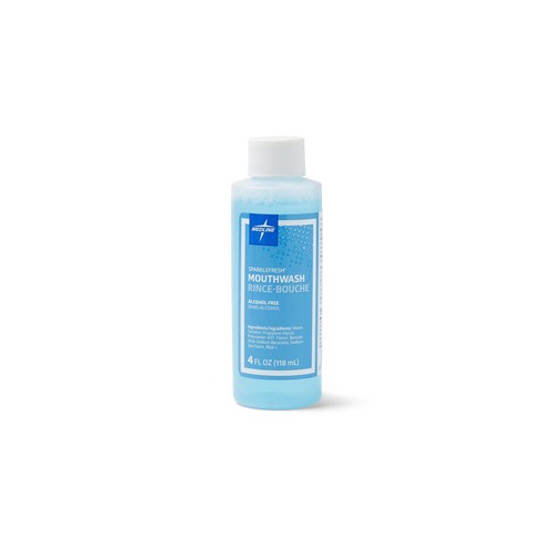 Medline SparkleFresh No Alcohol Mouthwash,4.000 OZ - CTR000413 ...