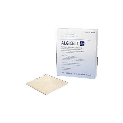 Integra Lifesciences Algicell Ag Antimicrobial Silver Dressing 4" x 8 ...