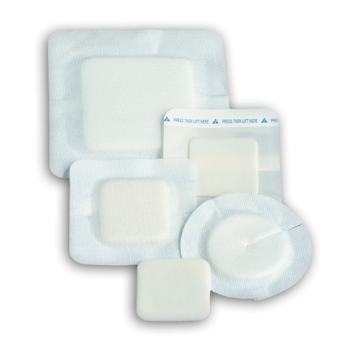 Deroyal Industries Inc Polyderm Wound Dressing, 3-3/4" x 3-3/4 ...