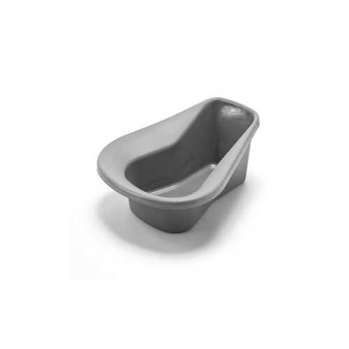 Medline Stack-A-Pan Bedpans,Graphite - DYND80245H - Shoplet.com