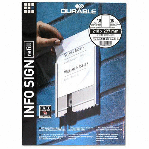 Durable Replacement Paper - DBL485502 - Shoplet.com