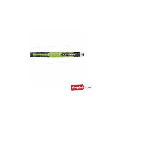 Pilot GX-300 Retractable Pen, Medium Point, Black Ink/Kiwi Barrel ...